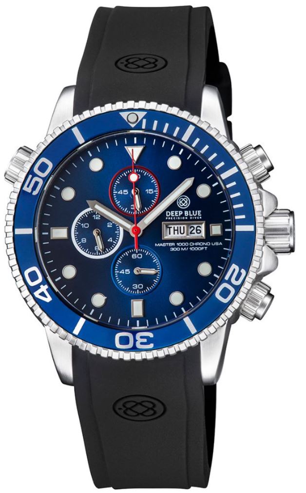 Deep Blue Master 1000 Chrono Black USA