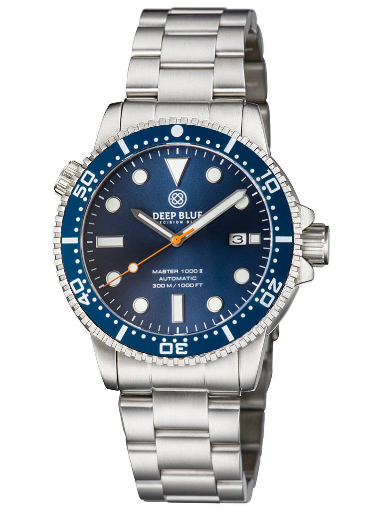 Deep Blue Master 1000 II Blue-Dark-Blue | TimeStore24.org