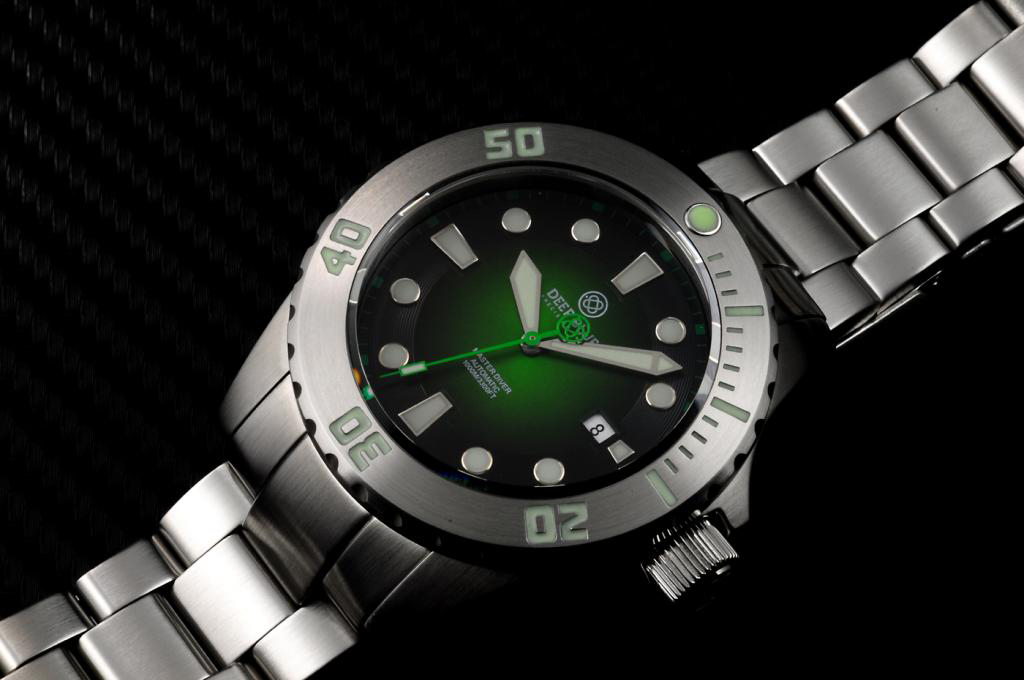 Deep Blue Master Diver 1000m Green | TimeStore24.org